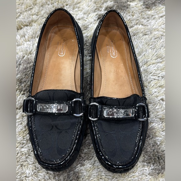 Coach | Shoes | Coach Felisha Signature Jacquard Loafer | Poshmark